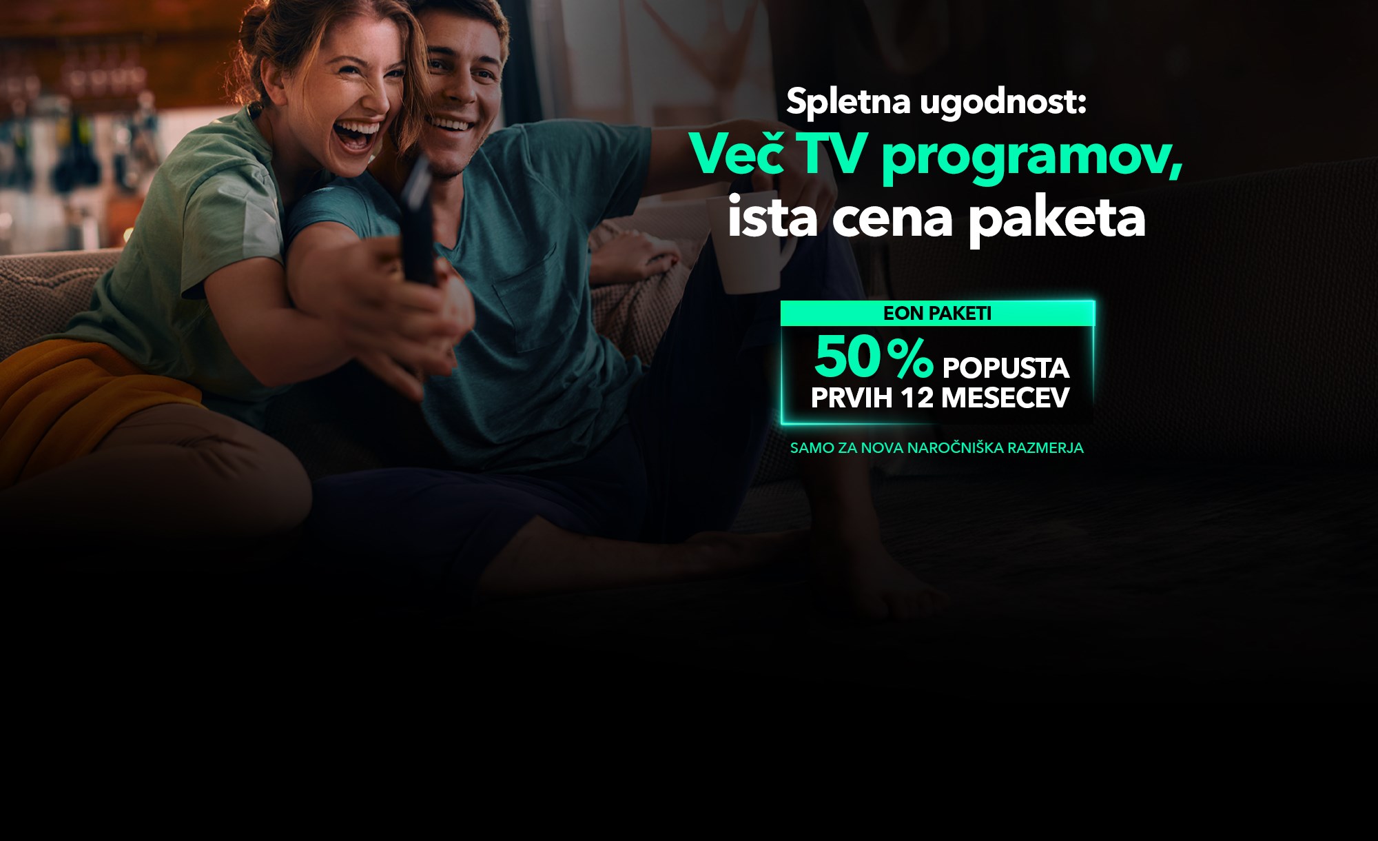 Paketi EON - Televizija, internet, telefonija | Telemach SI