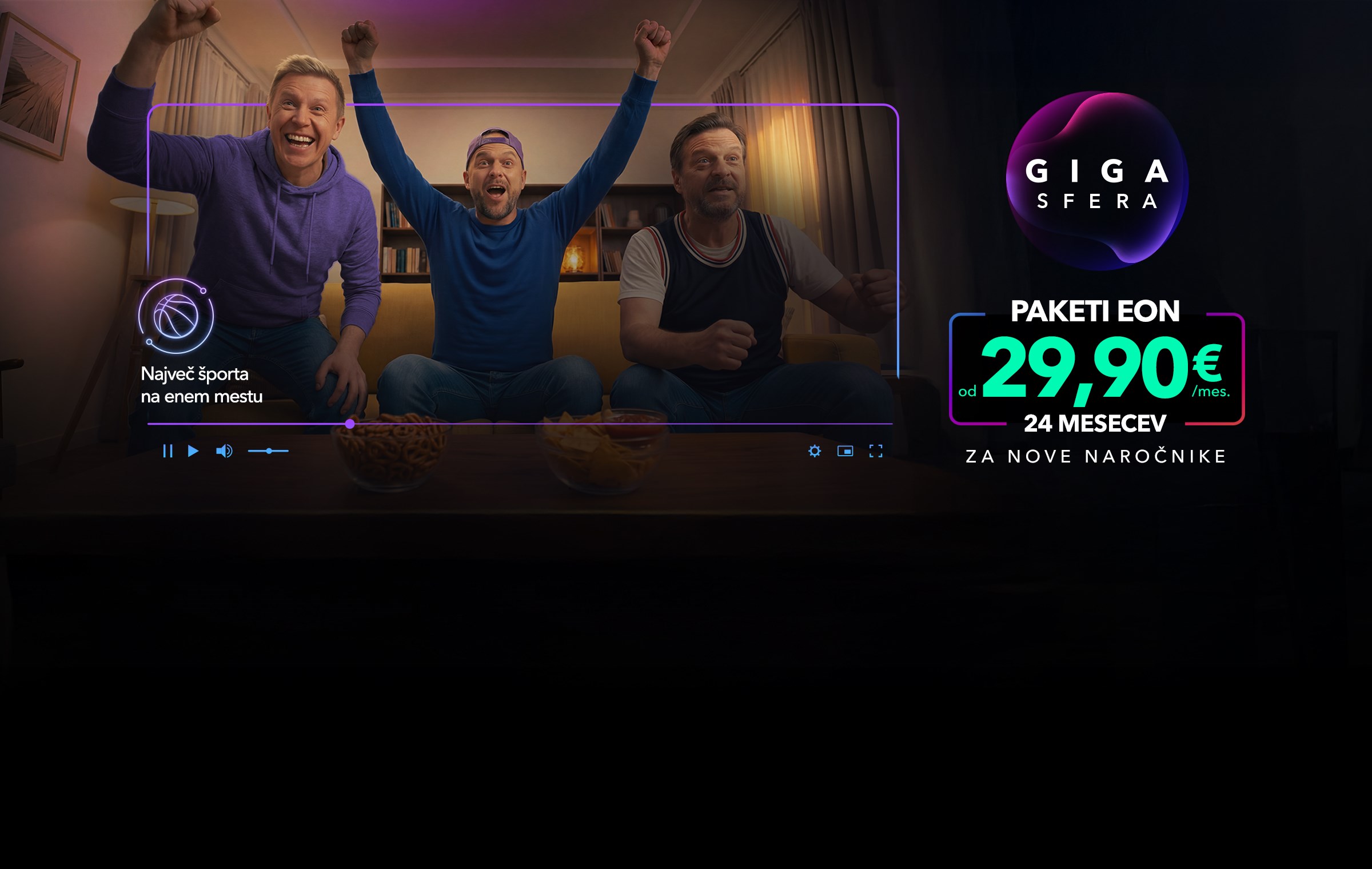 Paketi EON - Televizija, internet, telefonija | Telemach SI