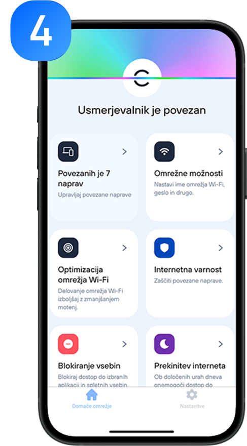 Connect - Upravljajte z domačim omrežjem | Telemach SI
