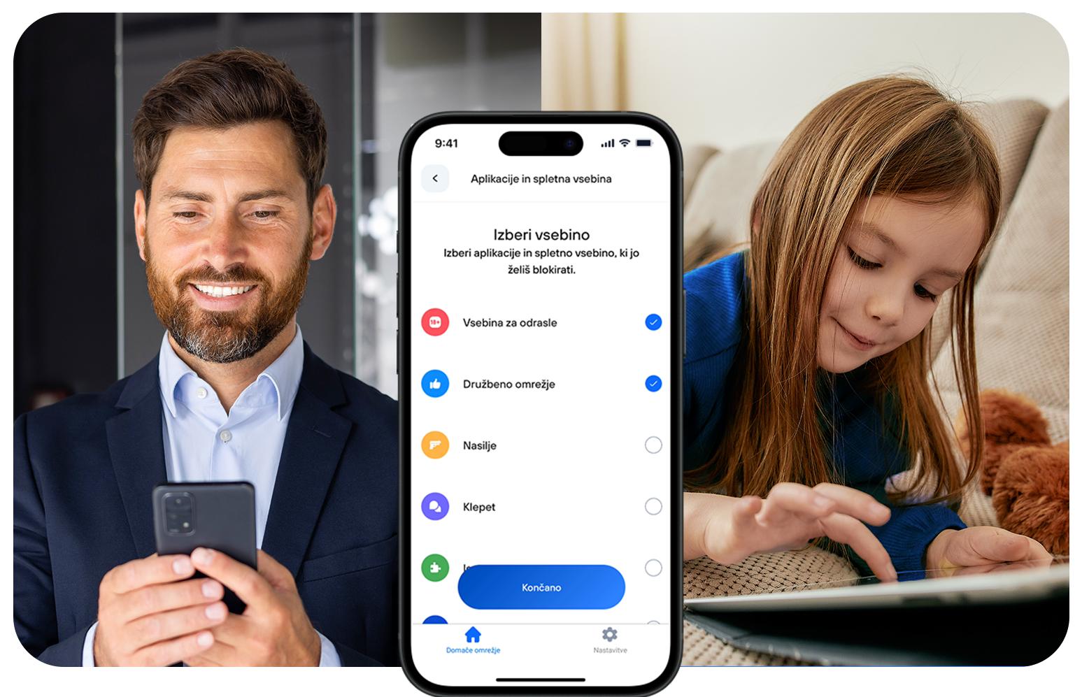 Connect - Upravljajte z domačim omrežjem | Telemach SI
