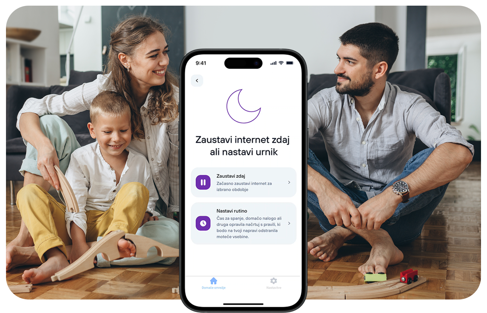 Connect - Upravljajte z domačim omrežjem | Telemach SI