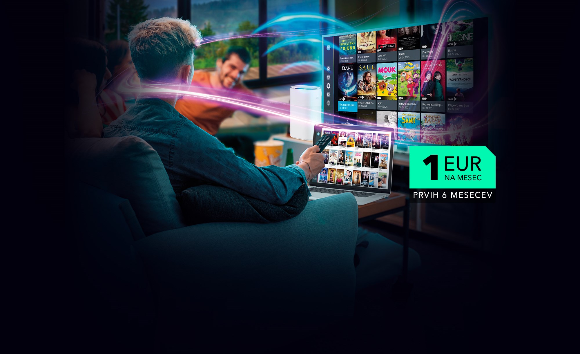 EON 5G paketi - Televizija, internet in telefonija | Telemach SI