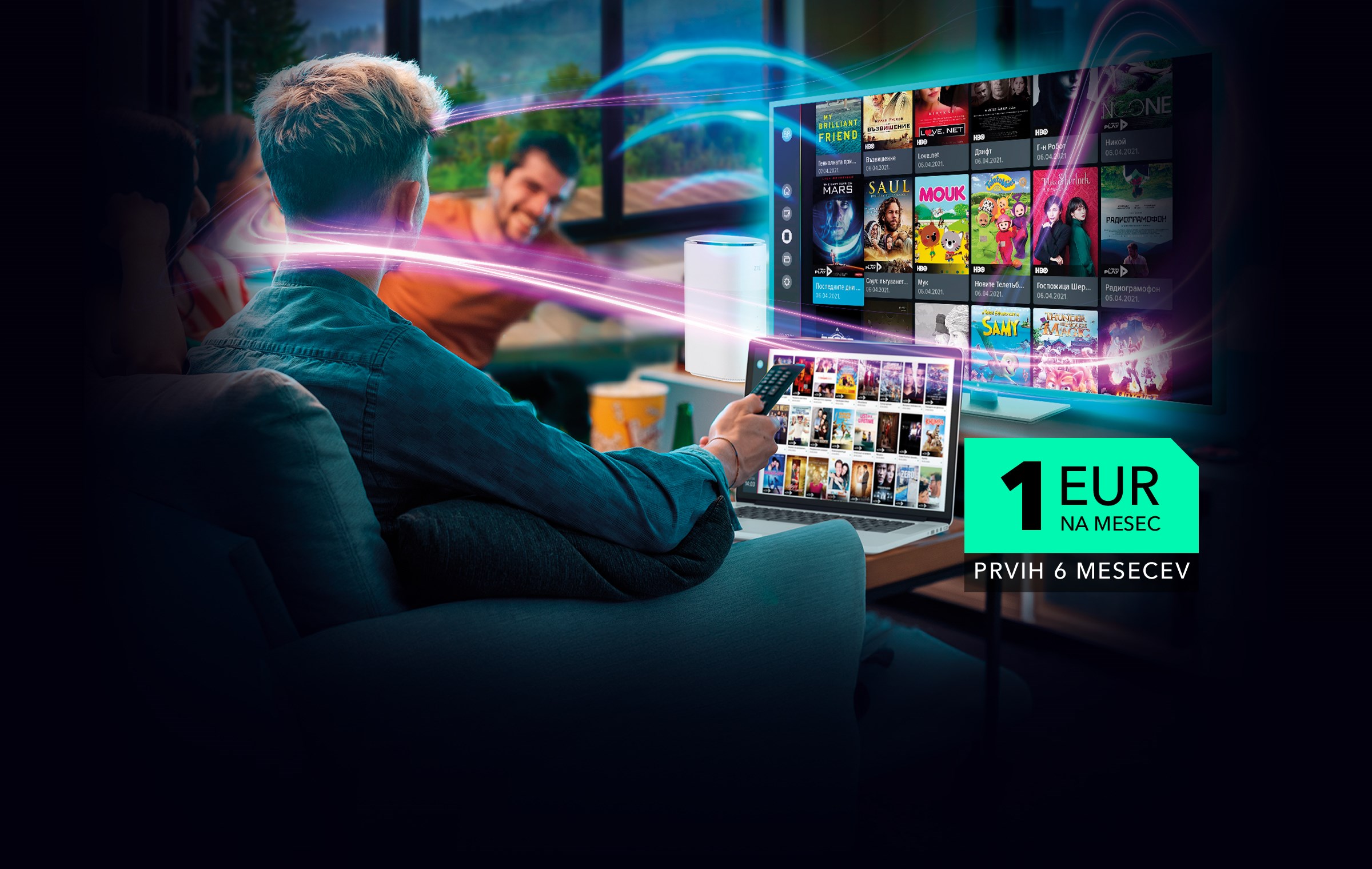 EON 5G paketi - Televizija, internet in telefonija | Telemach SI